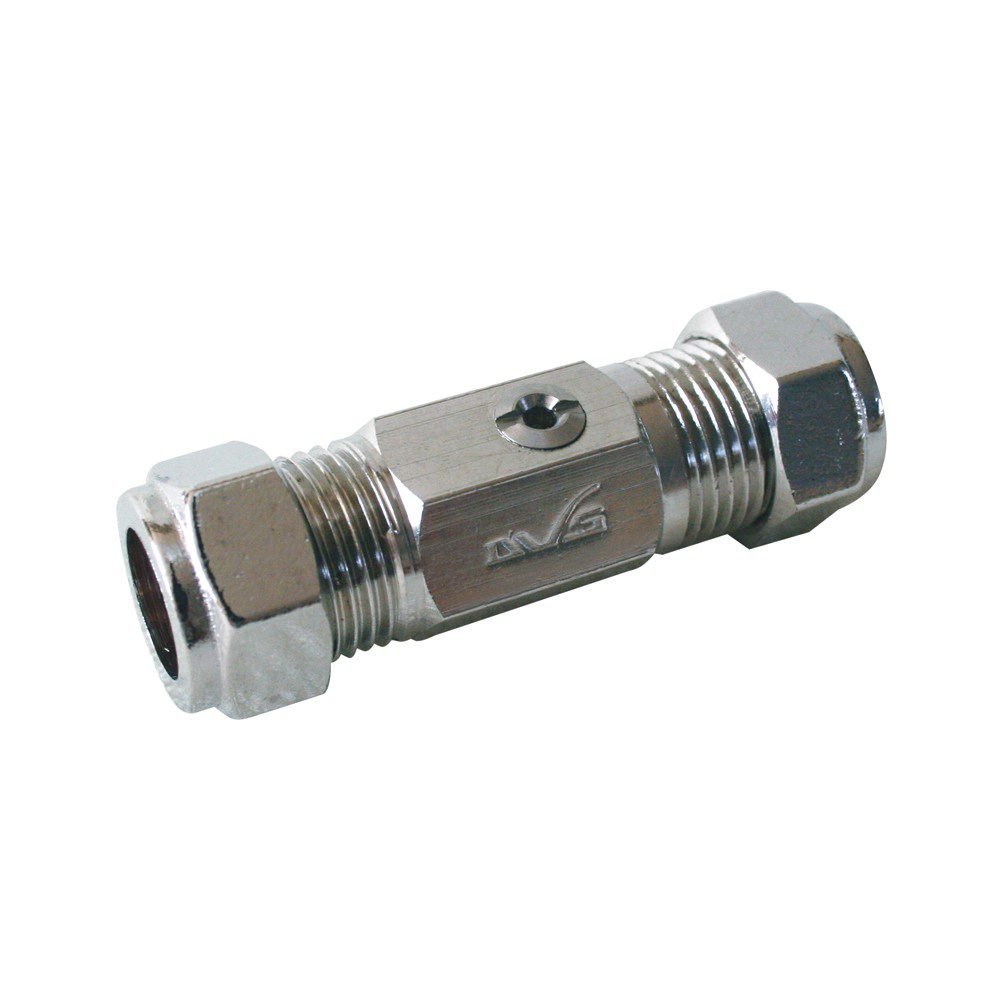 Restrictaflow In-Line Flow Restricting Valve - 15mm DVS - 2lpm - Anti ... Restrictaflow In-Line Flow Restricting Valve - 15mm DVS - 2lpm - Anti ...