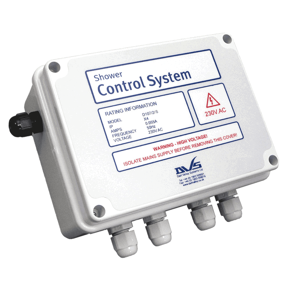 Shower control system for 1 or 2 showers (control box only) - Anti ...